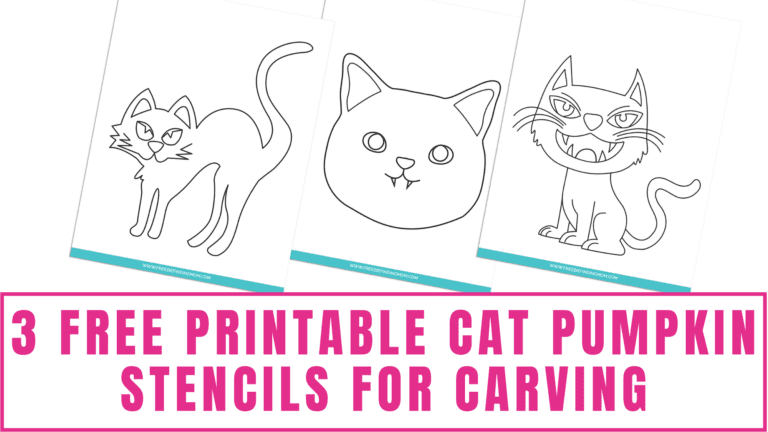 Free Downloadable Stencils: Pumpkin for Carving