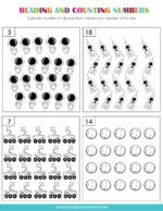 Printable Tracing Numbers Worksheets for Kindergarten