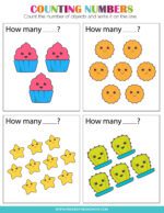 Printable Tracing Numbers Worksheets for Kindergarten