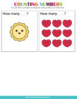 Printable Tracing Numbers Worksheets for Kindergarten