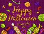 3 Free Please Take One Halloween Sign Printables