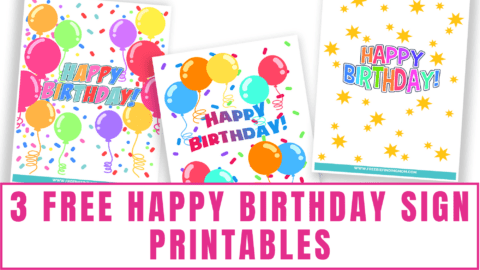3 Free Printable Happy Birthday Letters