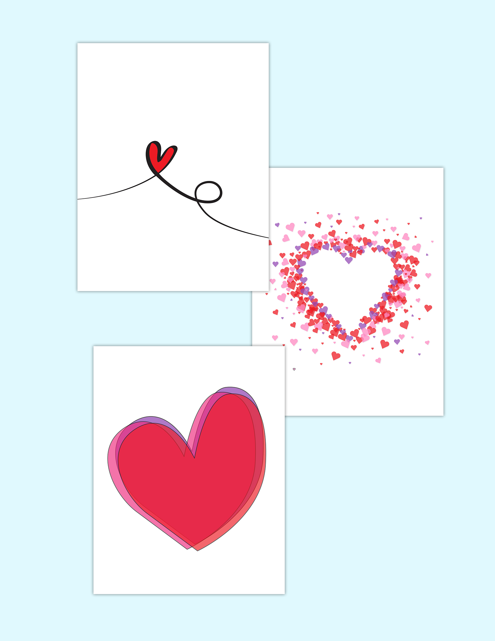 3 Free Love Heart Images