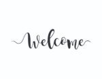 3 Free Printable Welcome Calligraphy Signs