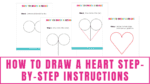 How to Draw a Heart Step-by-Step Instructions