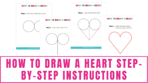 How to Draw a Heart Step-by-Step Instructions