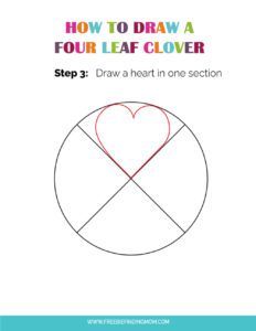 How to Draw a Four Leaf Clover: Easy Step-by-Step Instructions