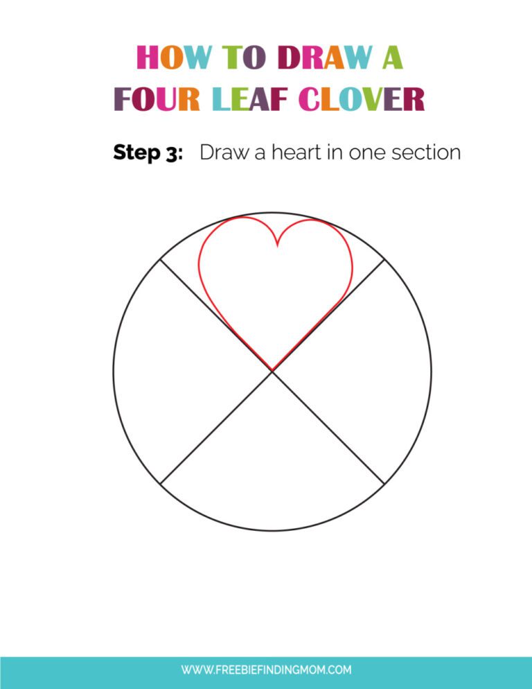 How to Draw a Four Leaf Clover: Easy Step-by-Step Instructions