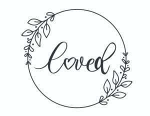How to Write "Loved" in Cursive Font (3 Free Printables)