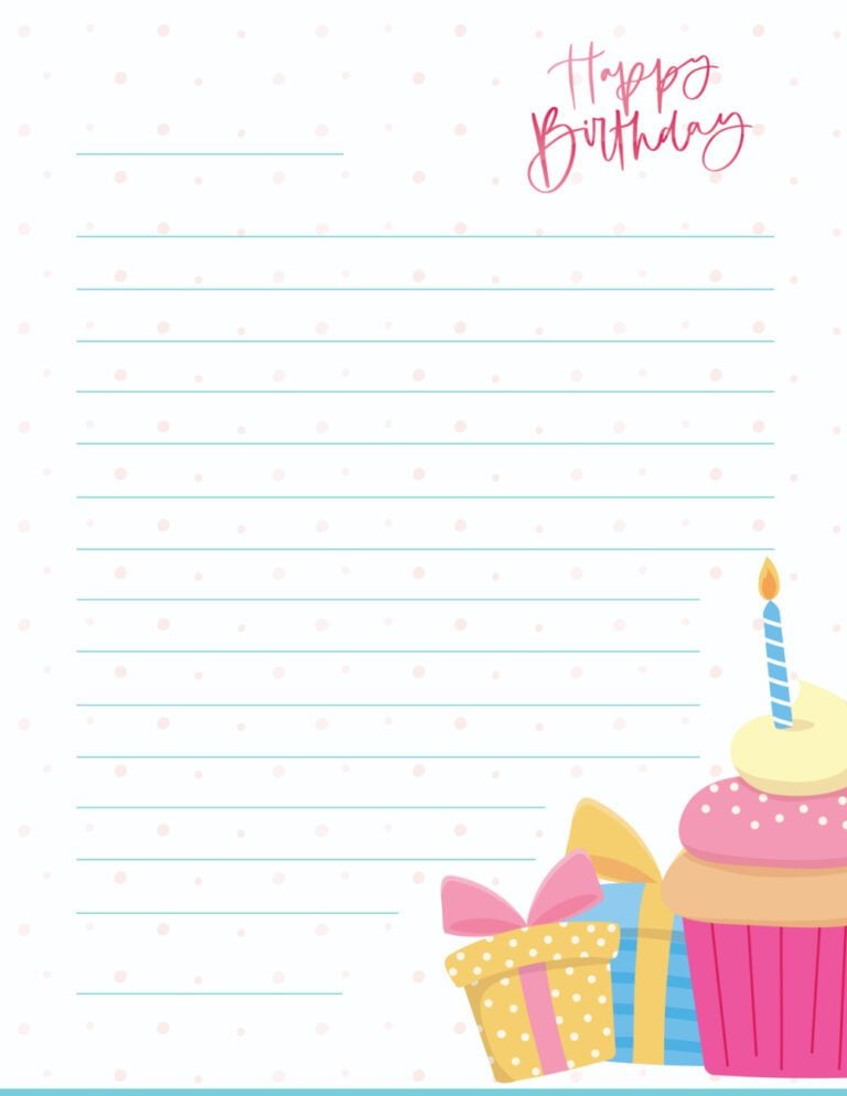 3 Free Printable Happy Birthday Letters