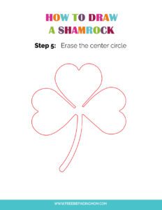 How to Draw a Shamrock: Easy Step by Step Instructions