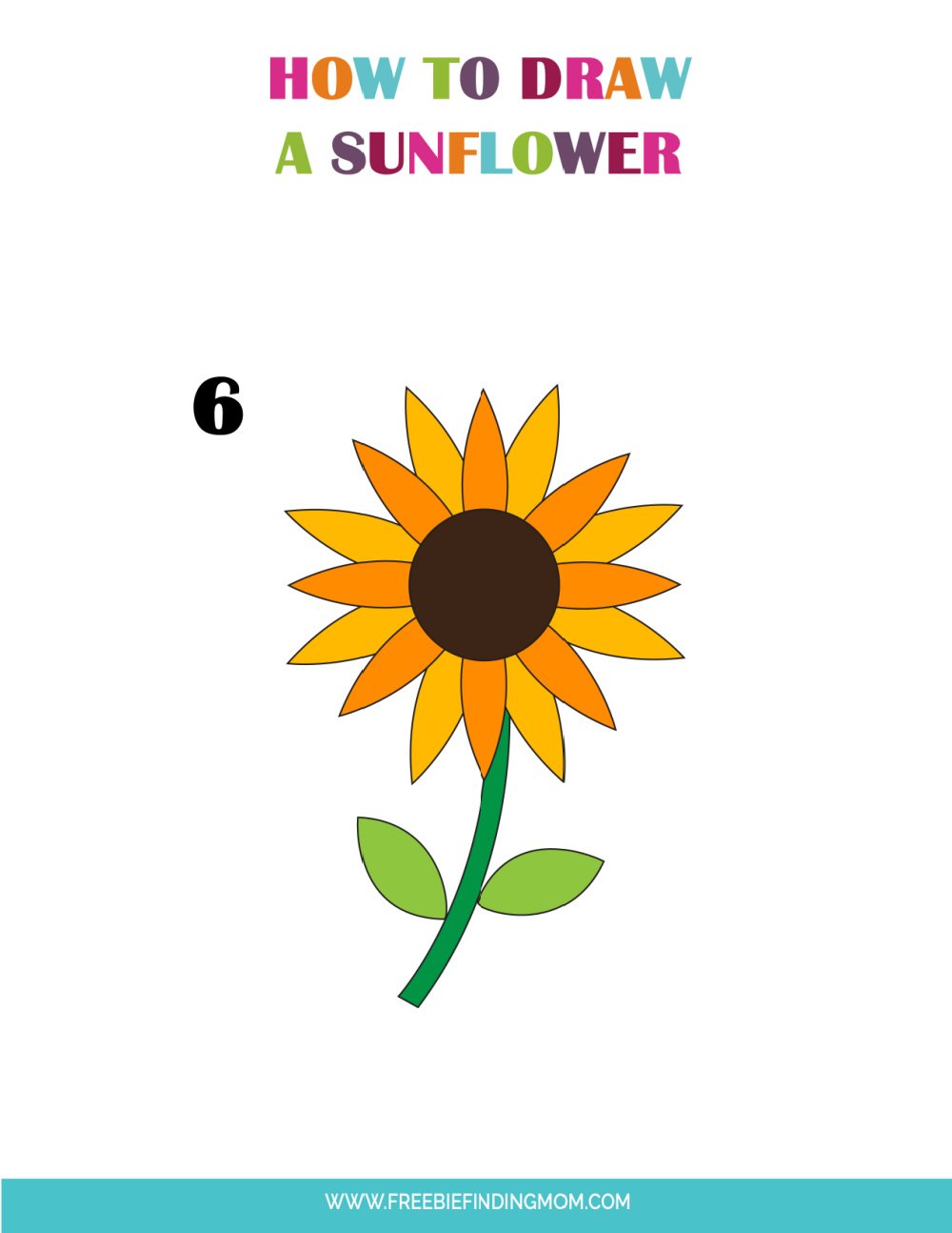 How to Draw a Sunflower: Easy Step-by-Step Instructions
