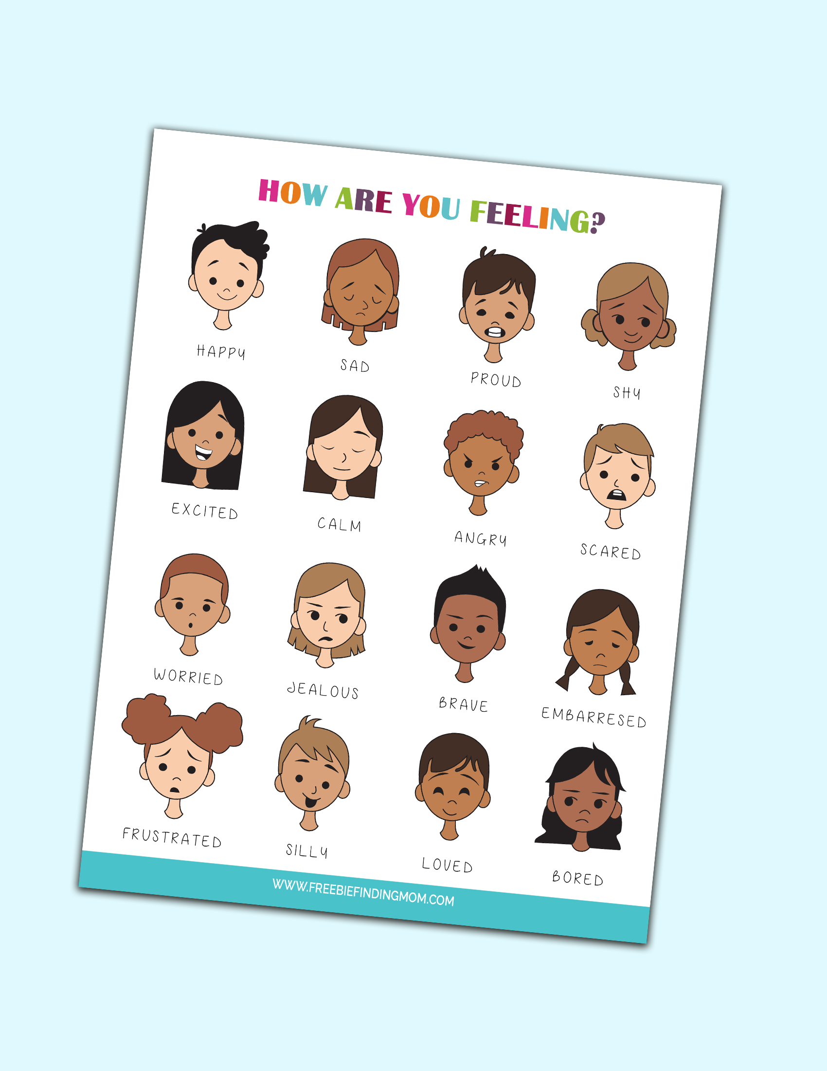 Printable Feelings Chart For Kids PDF Download Freebie Finding Mom Printable Feelings Chart For Kids PDF Download Freebie Finding Mom