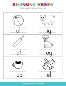 Printable Alphabet Worksheets for Kindergarten (PDF Downloads)