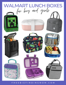 Target & Walmart Lunch Boxes and Lunch Bags