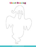 3 Free Cute Ghost Drawings (Easy Templates)