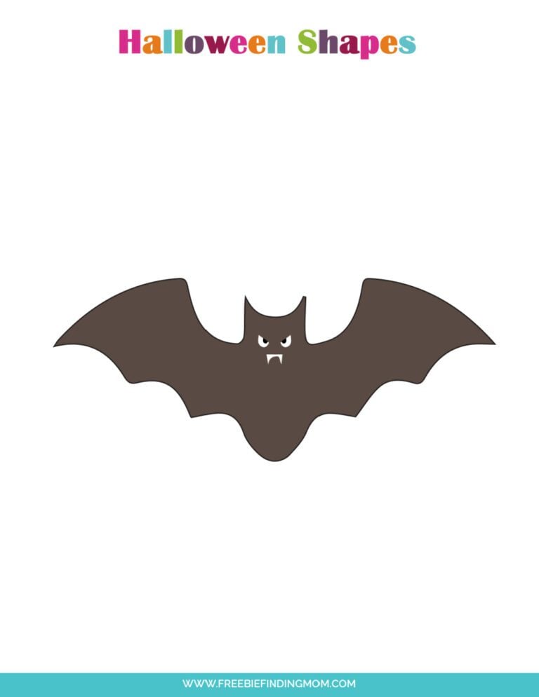 6 Free Printable Halloween Shapes