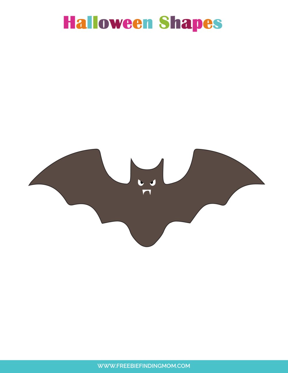 6 Free Printable Halloween Shapes