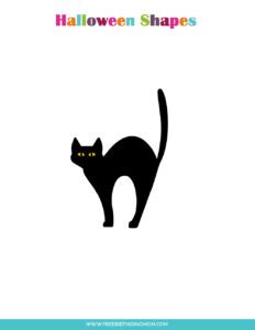 6 Free Printable Halloween Shapes