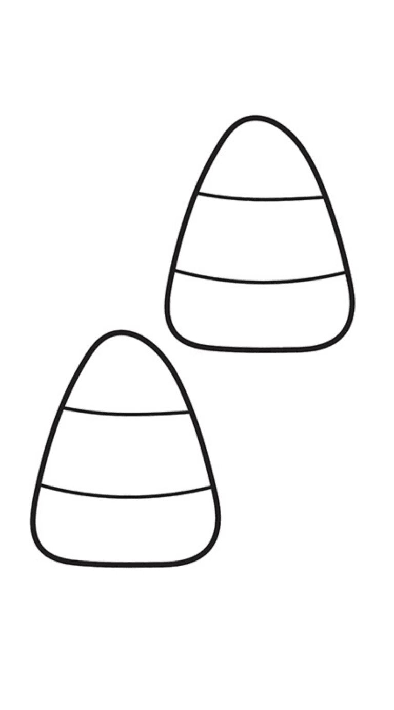 Free Printable Easy and Cute Halloween Drawings