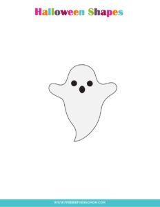 6 Free Printable Halloween Shapes