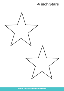 Free Star Stencils (Printable PDFs)
