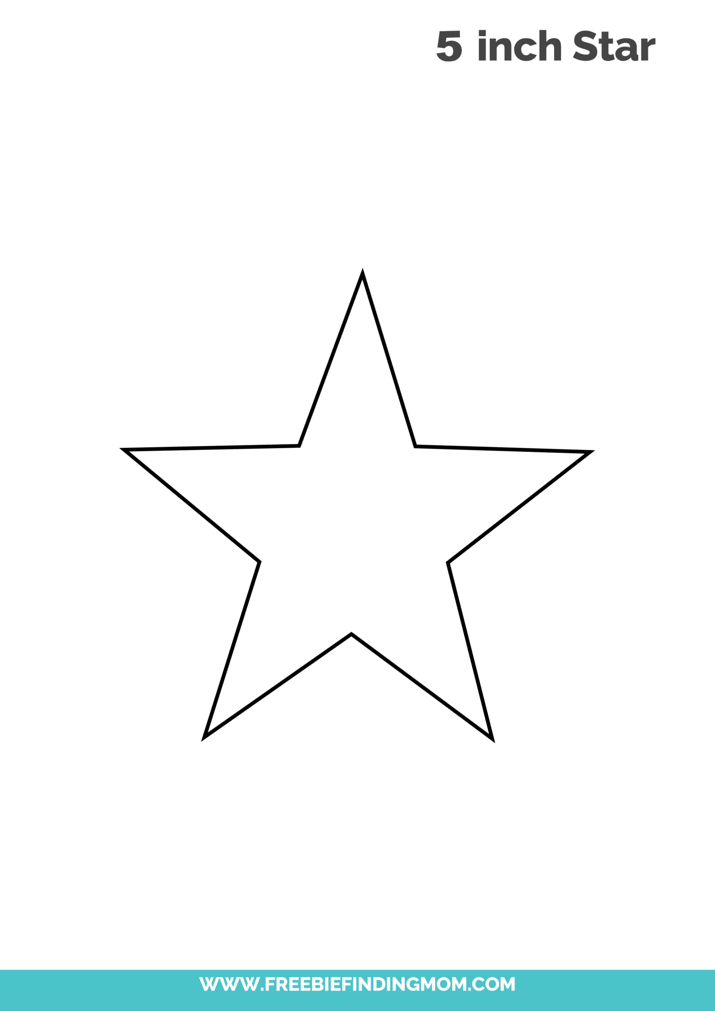 Free Star Stencils (Printable PDFs)