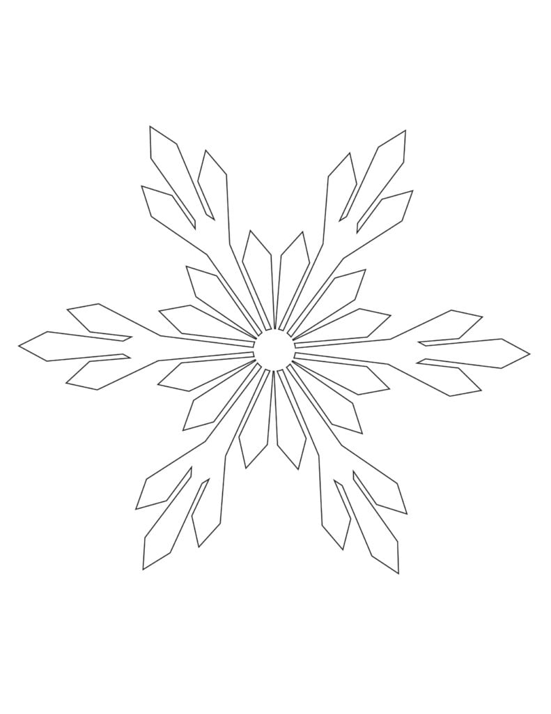 Snowflake Stencil