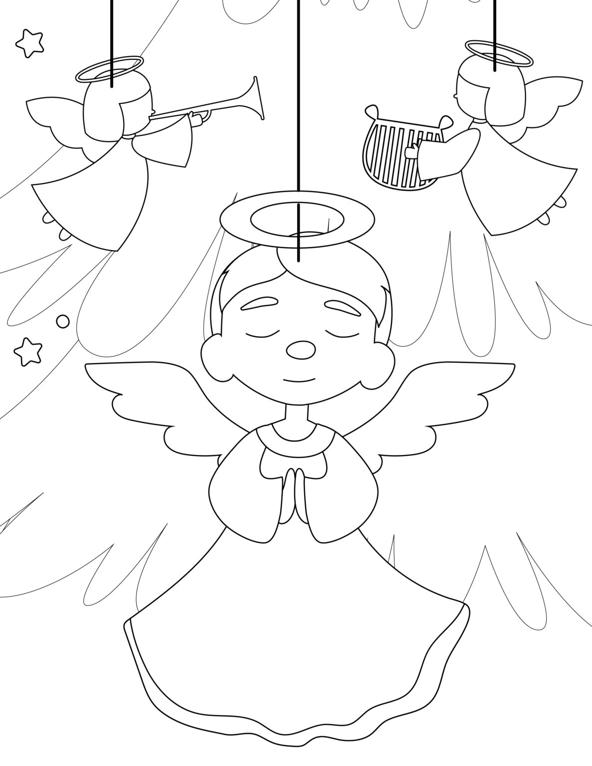 Free Christmas Ornaments Printables (PDF Downloads)