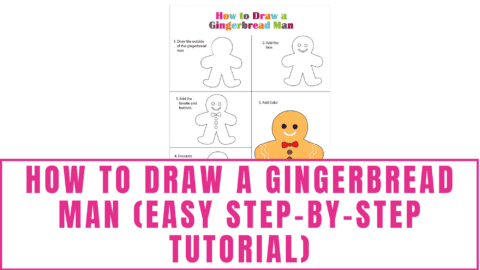How to Draw a Gingerbread Man: Easy Step-by-Step Tutorial