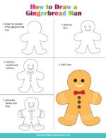 How to Draw a Gingerbread Man: Easy Step-by-Step Tutorial