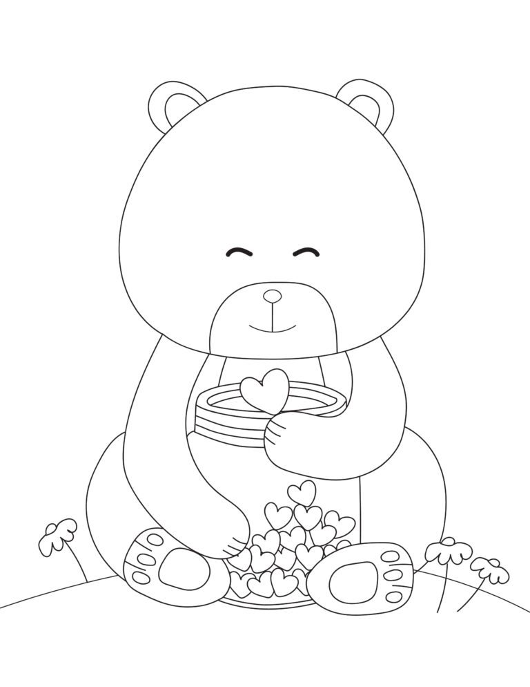 Free Printable Valentines Coloring Sheets
