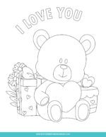 Free Printable Valentines Coloring Sheets