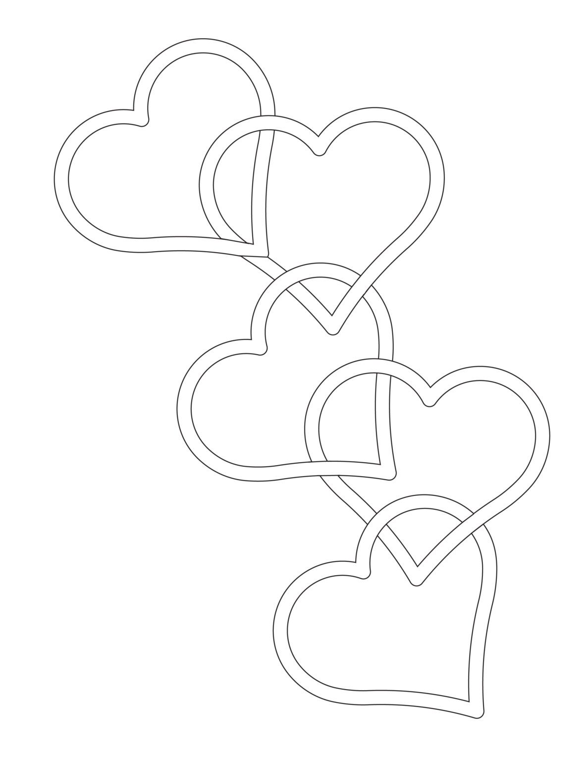 Free Printable Valentines Coloring Sheets