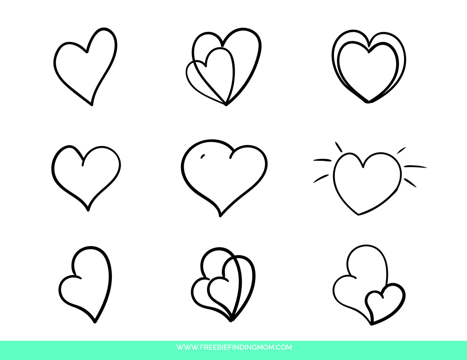 Free Printable Valentines Coloring Sheets