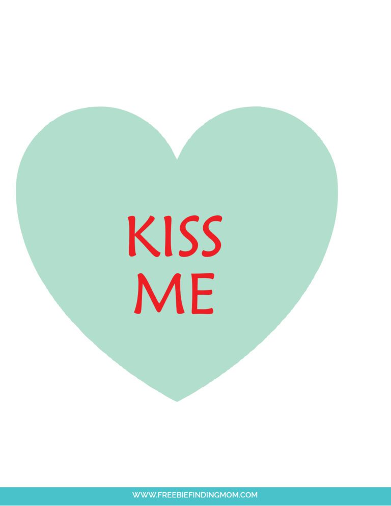 Free Printable Original Conversation Hearts Sayings