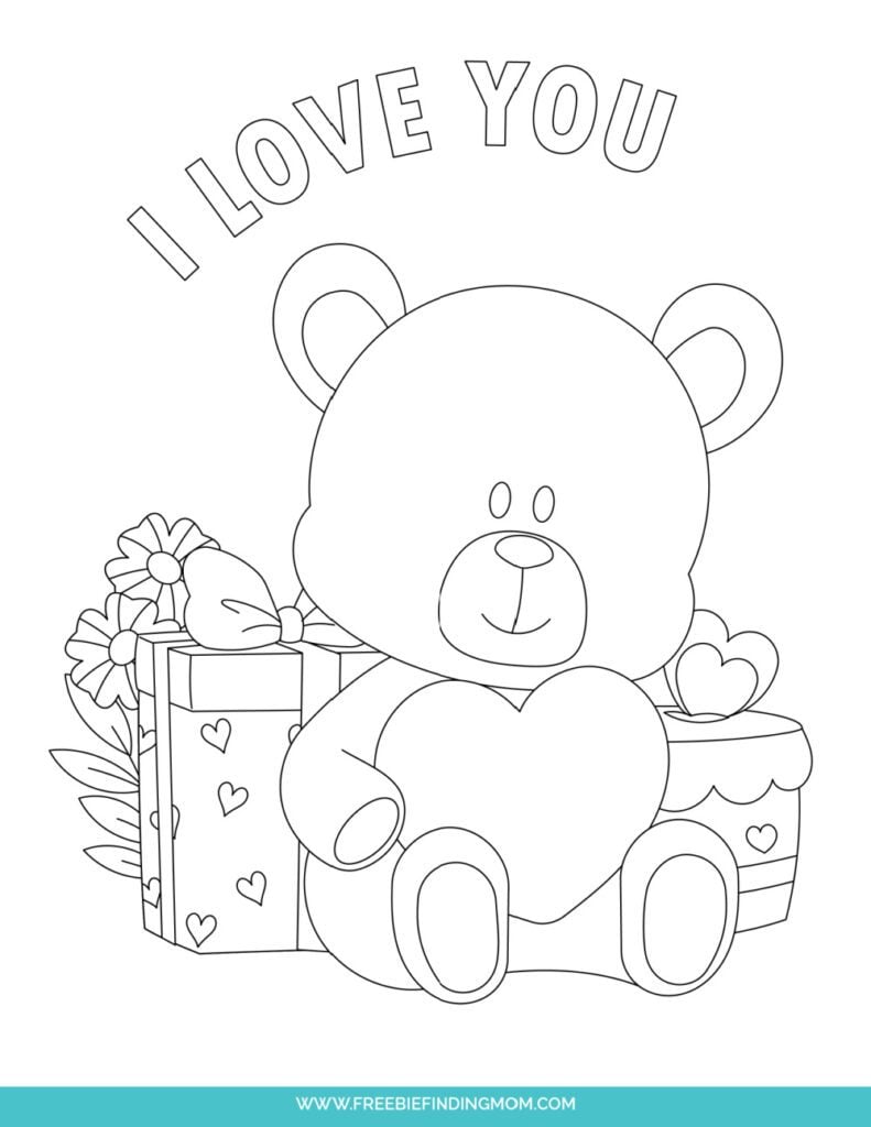 Free Valentine Coloring Pages for Adults Printable