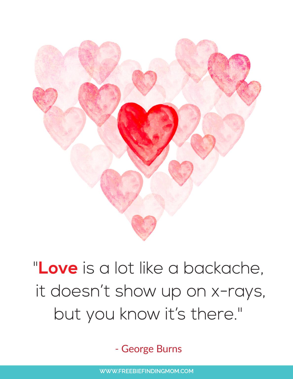 Free Printable Short Valentine Quotes