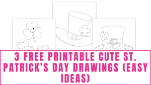 Free St. Patrick's Day Crafts Printable Drawings