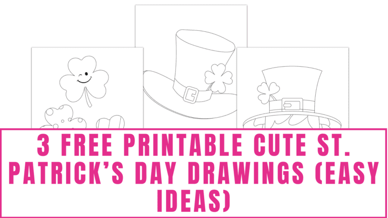 Free St. Patrick's Day Crafts Printable Drawings