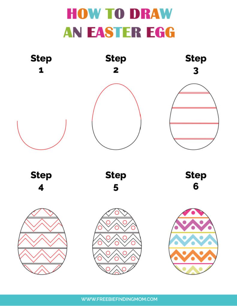 How to Draw an Easter Egg: Easy Step-by-Step Instructions