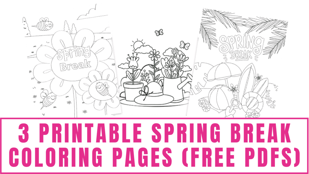 Spring Word Search Free Printable