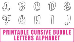 How to Draw Bubble Letter S
