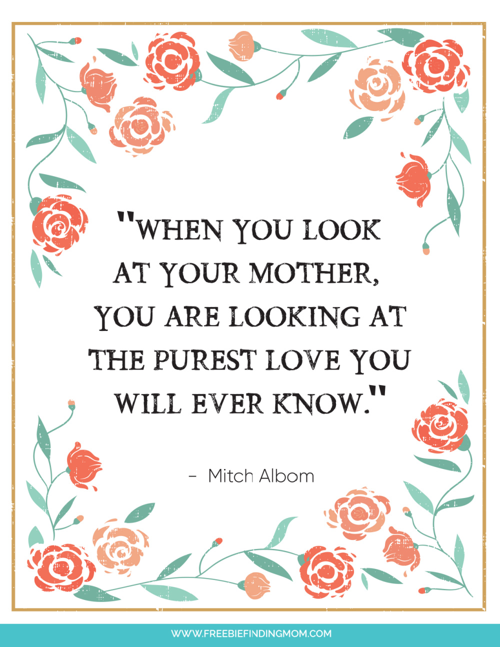 3 Free Printable Mom Quotes from Daughter or Son