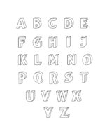 How to Draw Bubble Writing Letters