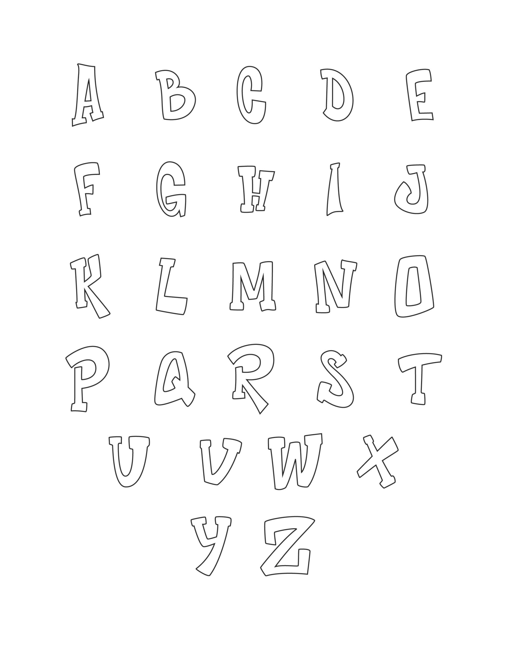 How to Draw Bubble Writing Letters