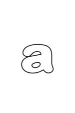 How to Draw Bubble Writing Letters