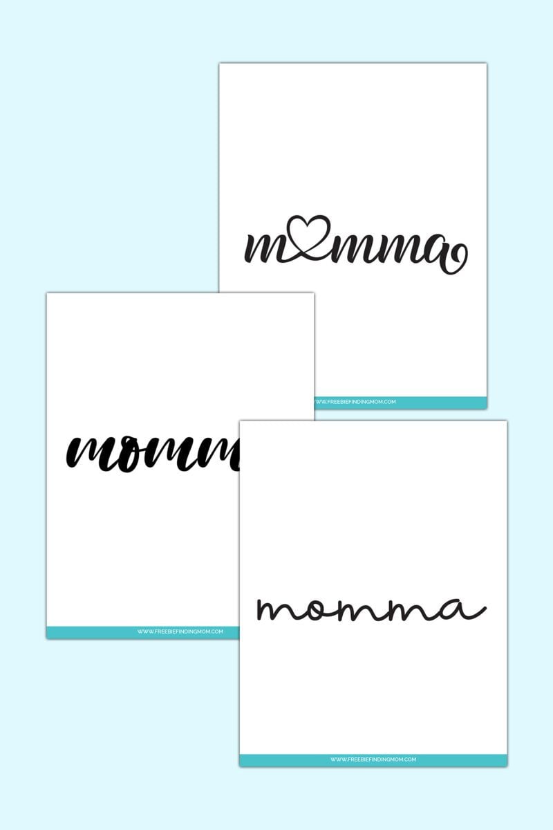 Mother’s Day Printables