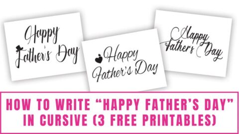 3 Free Happy Father’s Day Images (PDF Downloads)