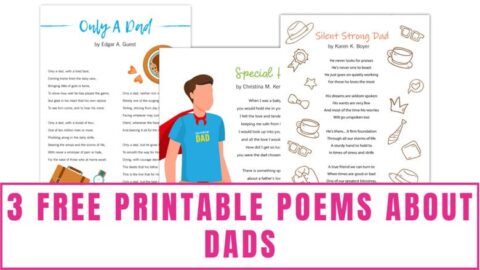 3 Free Printable Poems About Dads